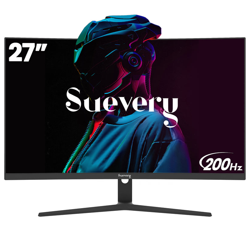 27 Inch 200Hz Curved Gaming Monitor – Suevery
