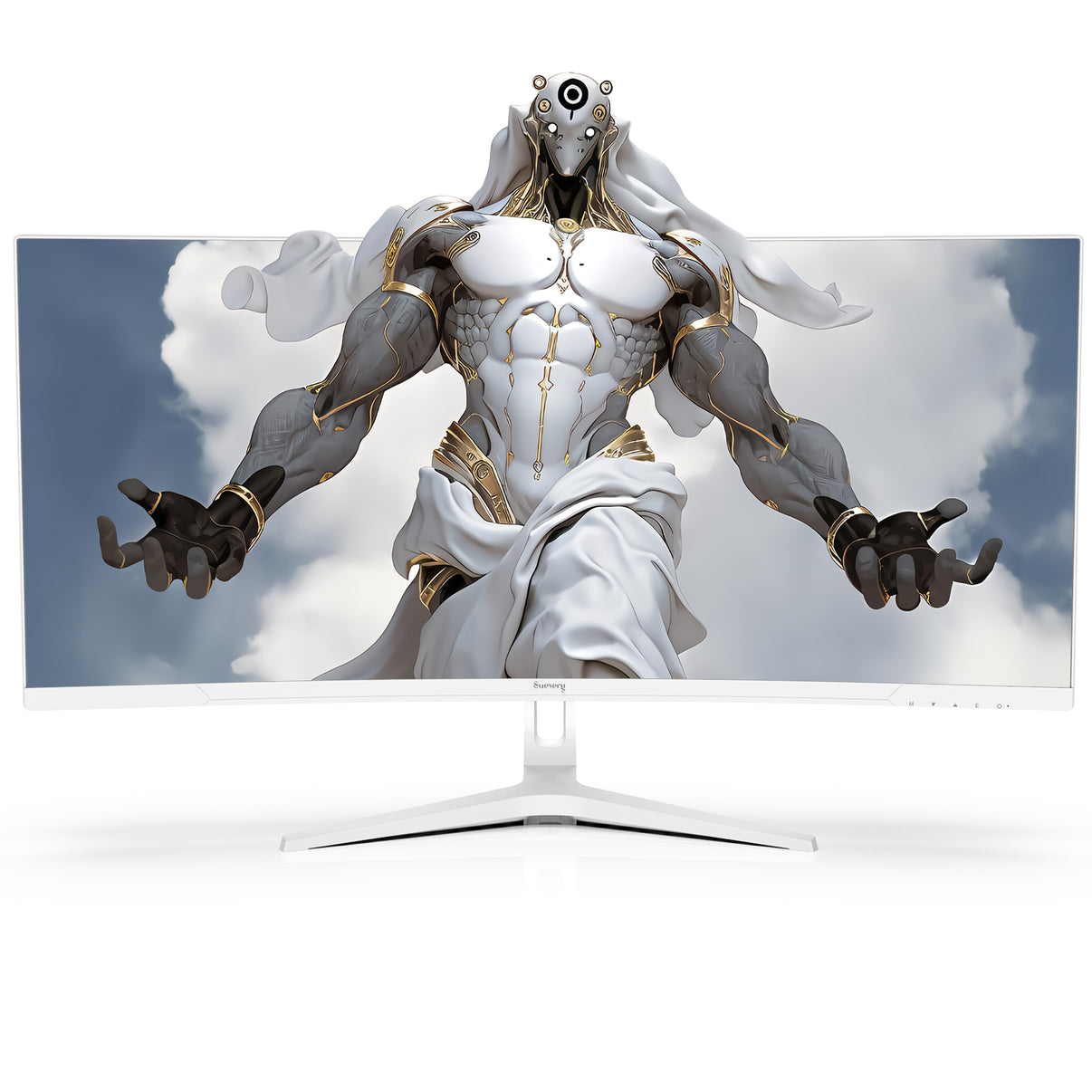 Suevery 34 Inch 144Hz Ultrawide Curved Gaming Monitor, WQHD (3440x1440