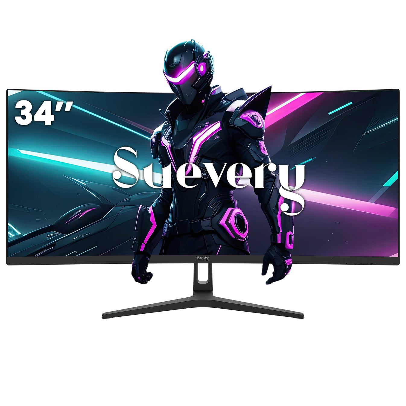 34 Inch 165Hz Ultrawide Curved Gaming Monitor – Suevery